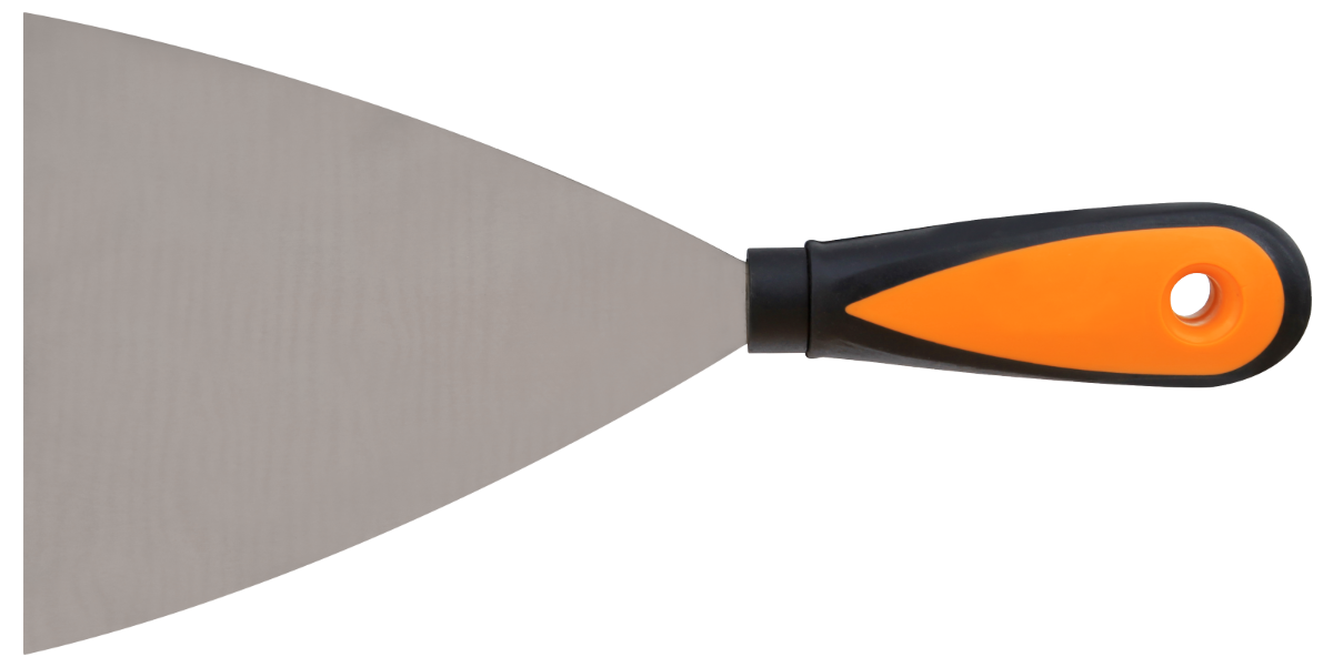 Spaclu Inox cu Maner de Lemn Profi / B[inch]: 1.5 SOK - Socomat