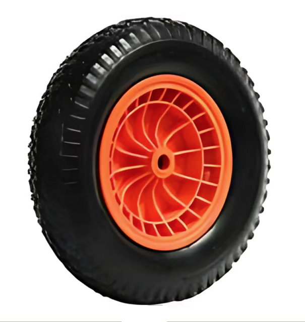 Roata Roaba cu Camera si Janta Plastic,FI20 mm, 4.00-8/LM-TT-Orange Sok ...